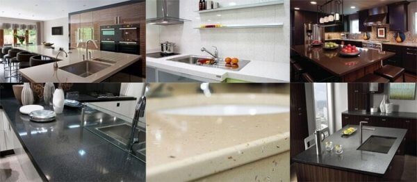 Buy discount quartz kitchen countertops GS7005 | GS Quartz Stone
